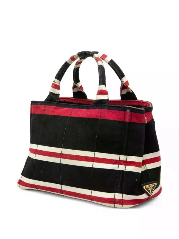 Prada Small Canvas Tote Satchel