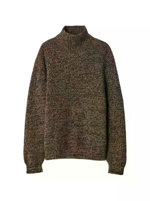 LEMAIRE High-neck Sweater In Yak Alpaca