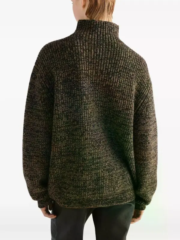 LEMAIRE High-neck Sweater In Yak Alpaca