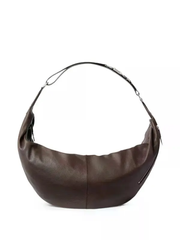 LEMAIRE Large Quiver Clip Bag In Leather