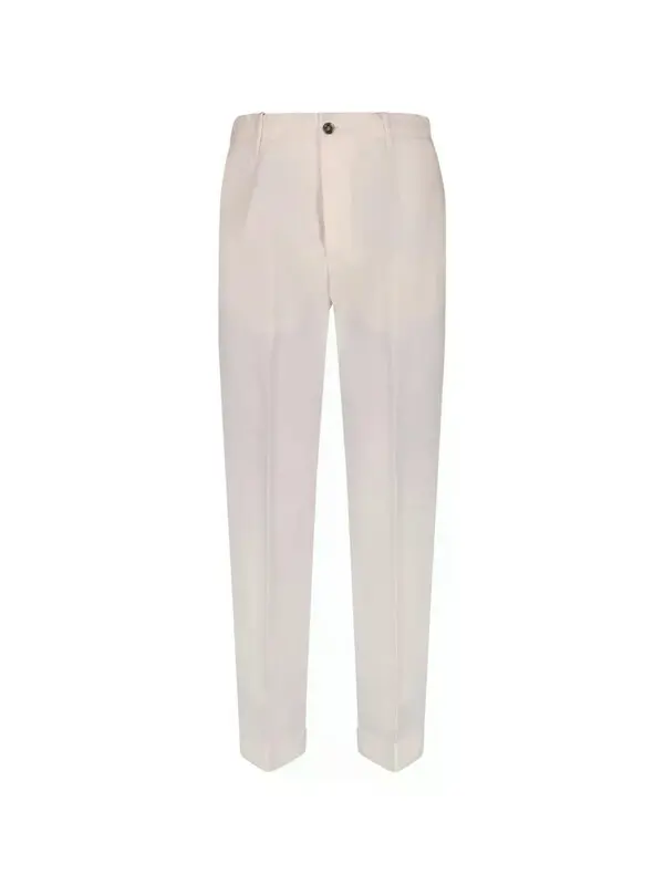 DELL'OGLIO Louis Button-flap Pocket Trousers