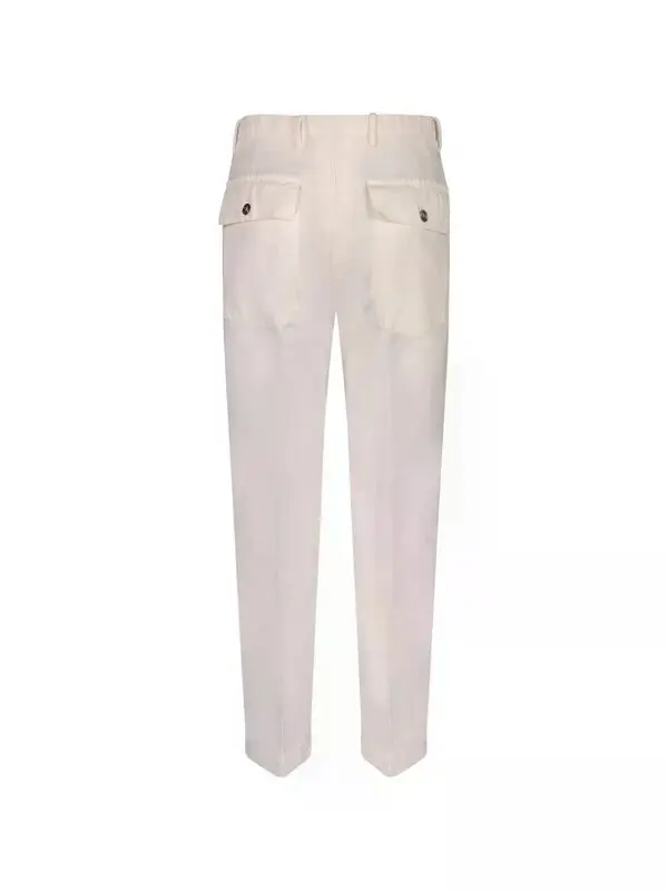 DELL'OGLIO Louis Button-flap Pocket Trousers
