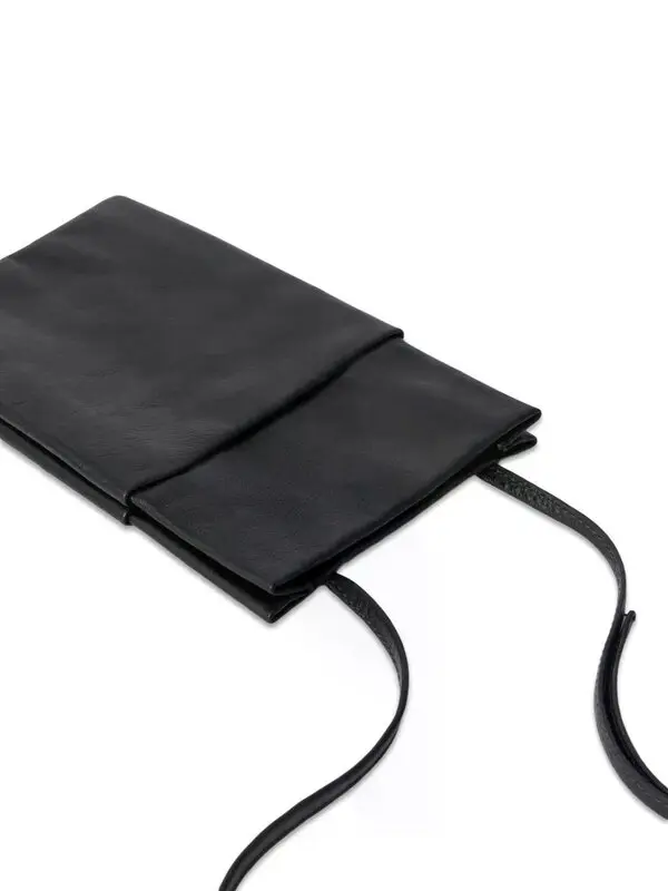 LEMAIRE Book Pouch In Grained Leather