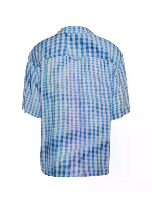 Jacquemus Le Splash Tablecloth-print Shirt