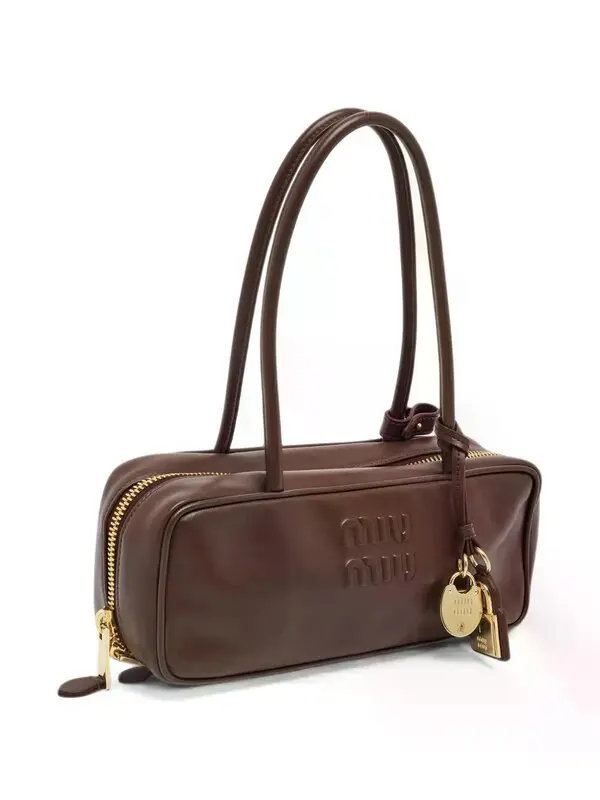 Miu Miu Small Beau Leather Tote Bag