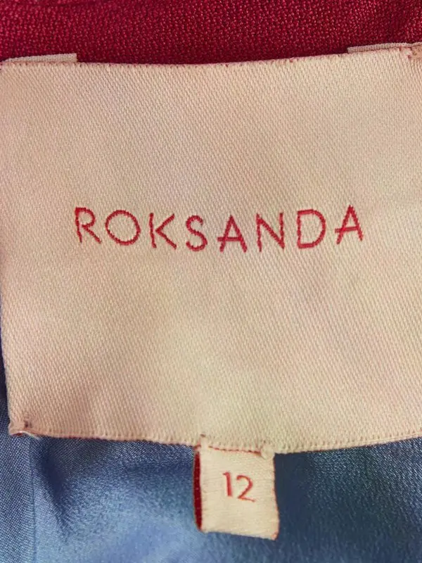 ROKSANDA Bow-detail Peplum Top