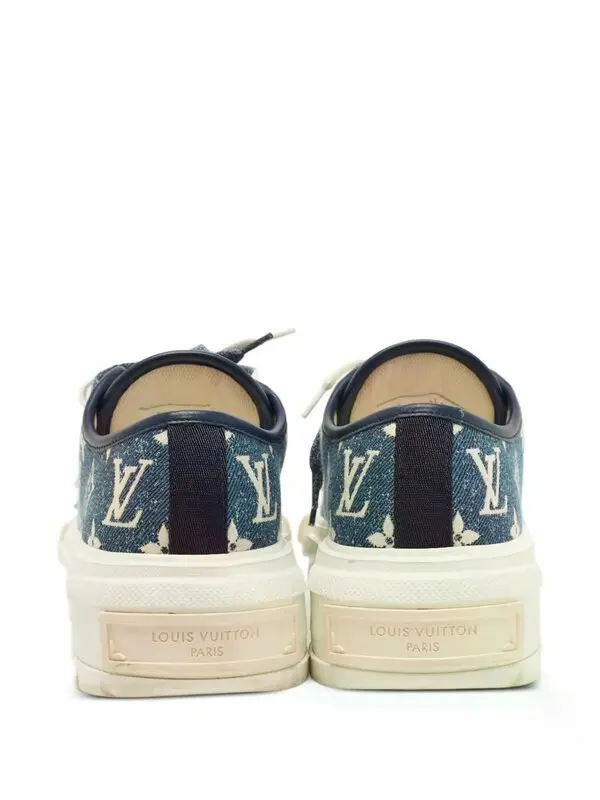 LOUIS VUITTON Monogram Denim Sneakers