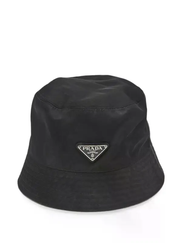 Prada Logo-plaque Bucket Hat
