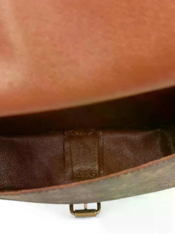 LOUIS VUITTON 1987 Monogram Cartouchiere Pm Crossbody Bag