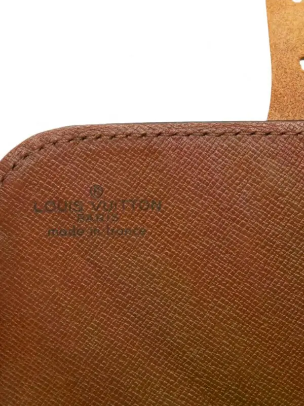 LOUIS VUITTON 1987 Monogram Cartouchiere Pm Crossbody Bag