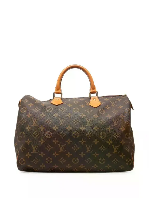 LOUIS VUITTON 1995 Monogram Speedy 35 Boston Bag