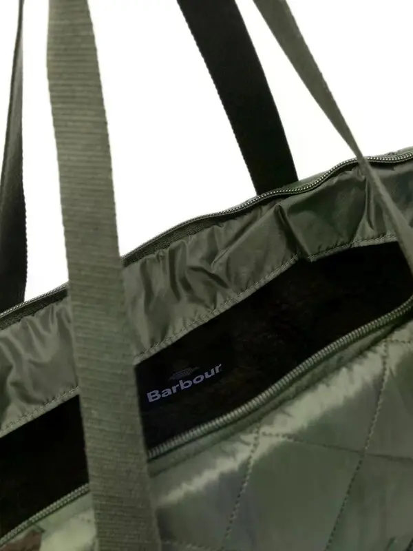 Barbour Quilted Dog Carrier With Fleece Trim