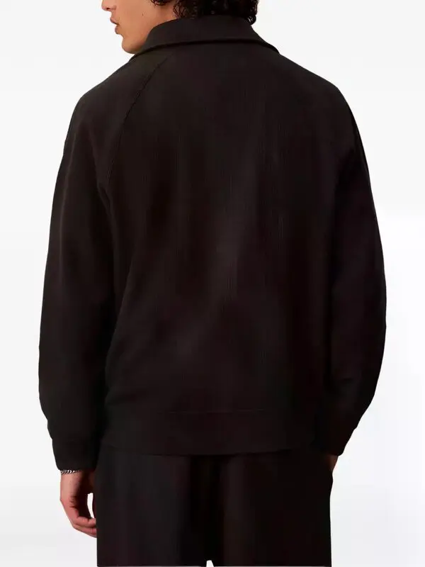 Calvin Klein Logo-embroidered Half-zip Sweater