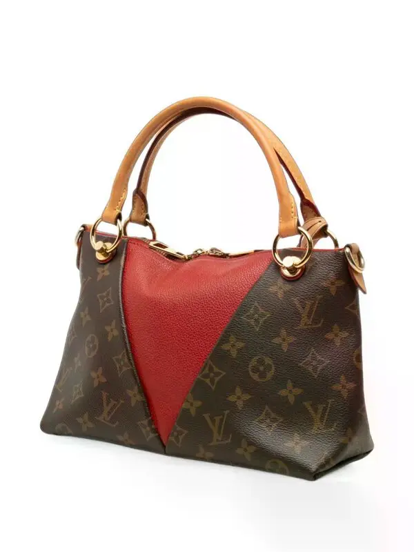 LOUIS VUITTON 2018 Monogram V Tote Bb Satchel - Brown