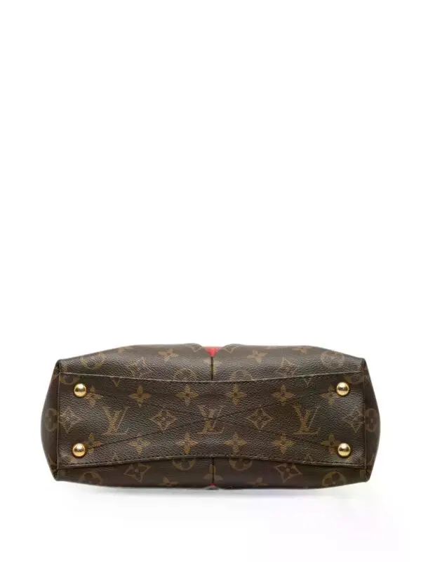 LOUIS VUITTON 2018 Monogram V Tote Bb Satchel - Brown