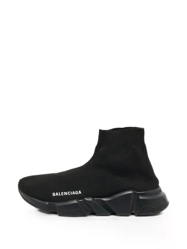 Balenciaga Speed Trainer Slip-on Sneakers - Black