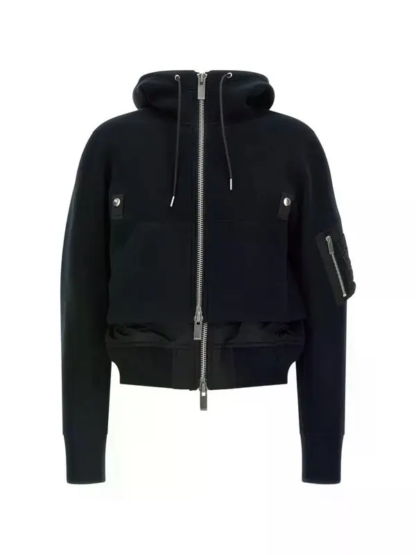 Sacai Sponge Double-layer Bomber Jacket