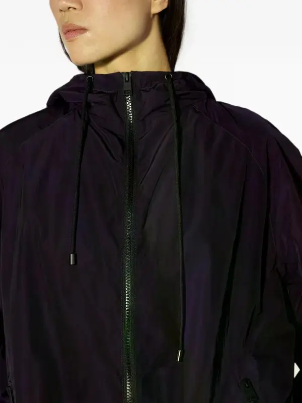 Liviana Conti Jhonny Hooded Raglan-sleeve Jacket