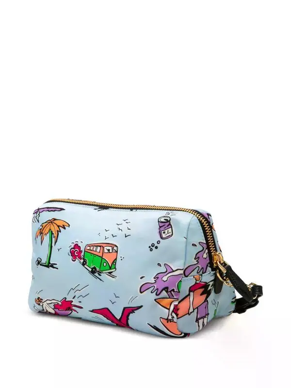 Prada 2013-2026 Tessuto Stampato Cosmetic Pouch
