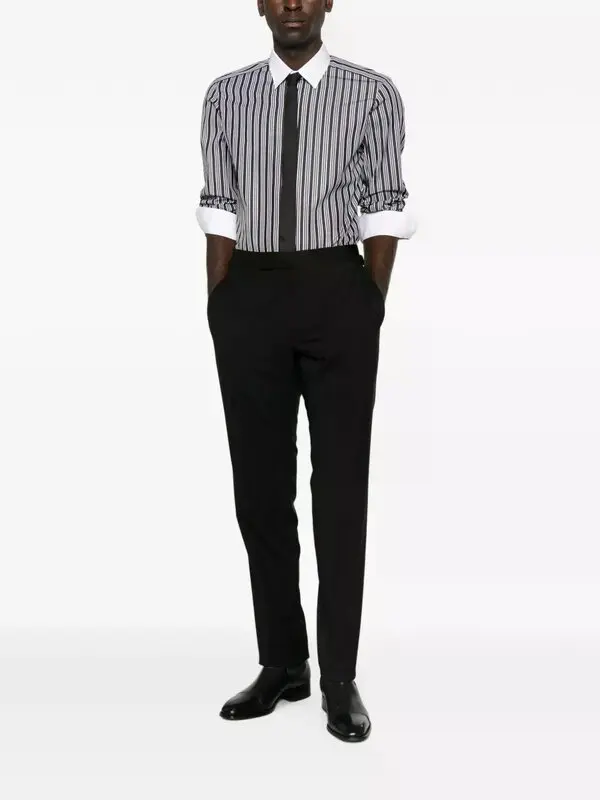 TOM FORD Long-sleeve Striped Shirt
