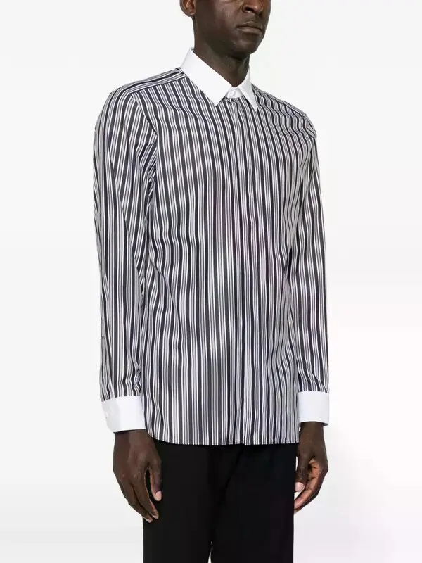 TOM FORD Long-sleeve Striped Shirt