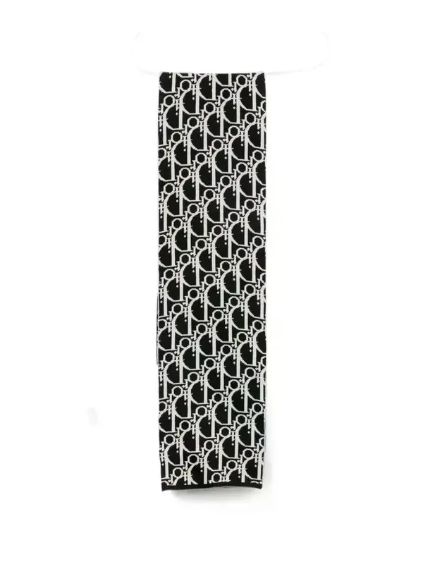 Dior 2010s Monogram-pattern Scarf
