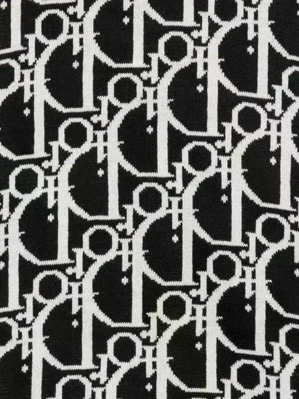 Dior 2010s Monogram-pattern Scarf