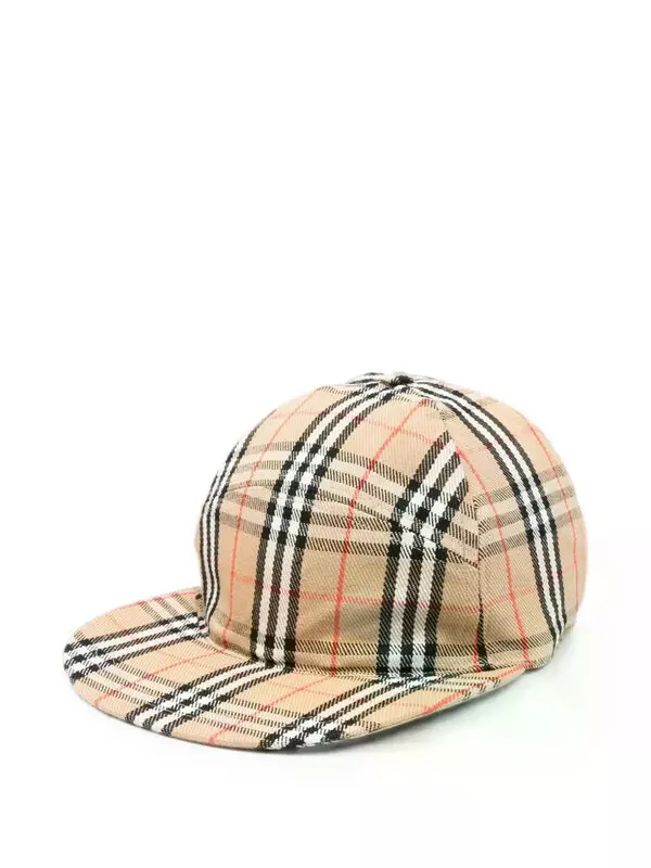 Burberry 2000s Check-pattern Baseball Cap