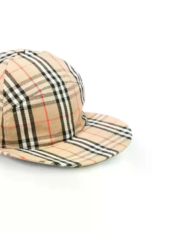 Burberry 2000s Check-pattern Baseball Cap