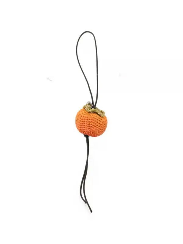 JW Anderson Crochet Fruit-motif Belt - Orange
