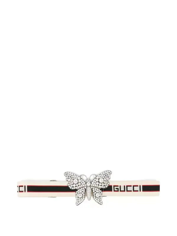 Gucci 2010s Butterfly-embellished Belt