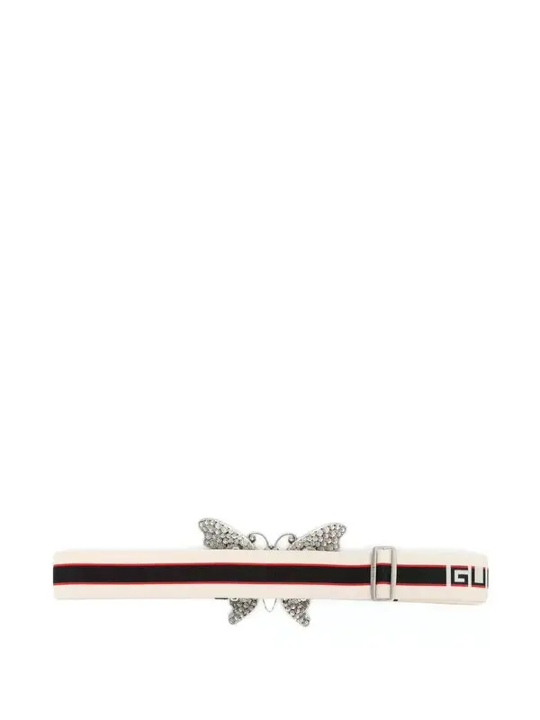 Gucci 2010s Butterfly-embellished Belt