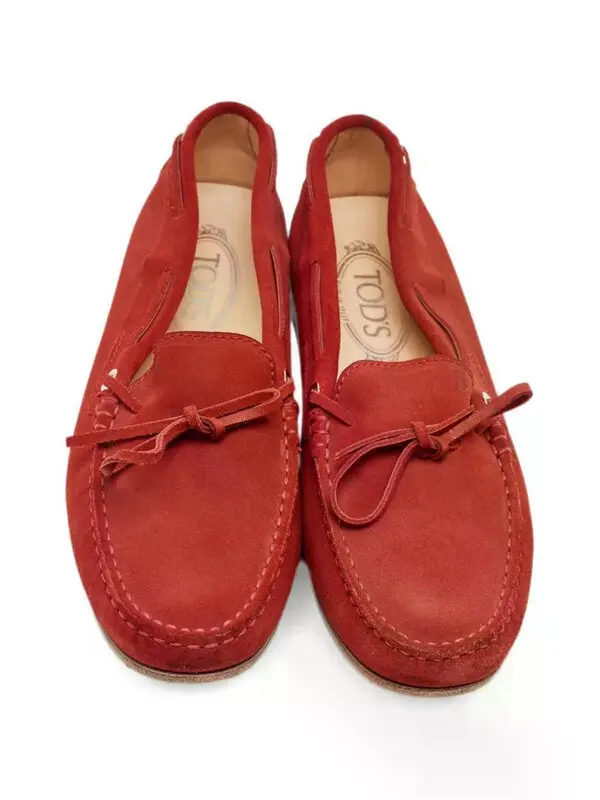 TOD'S Gommino Bow Loafers