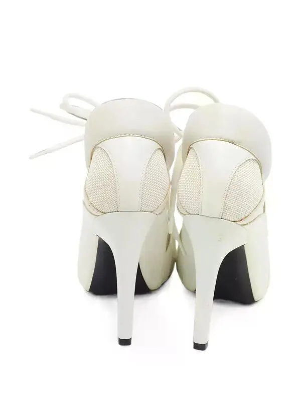 LOUIS VUITTON Streamline Lace-up Pumps