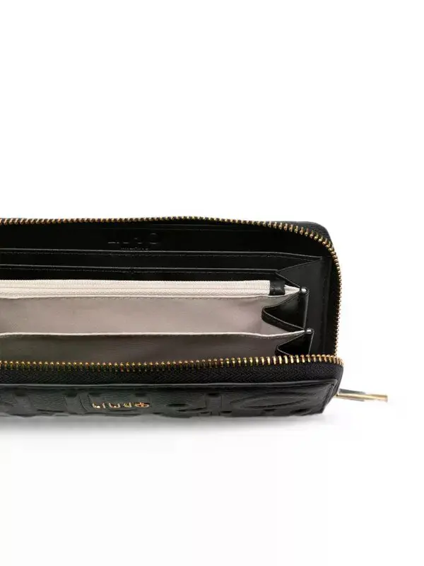 Liu Jo Logo-embossed Zip-around Wallet