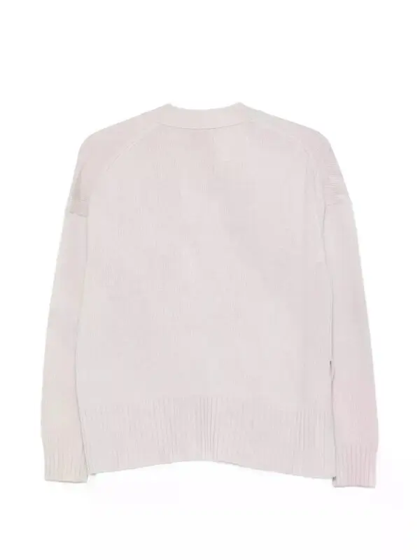 Alpha Studio Patch-pocket V-neck Cardigan