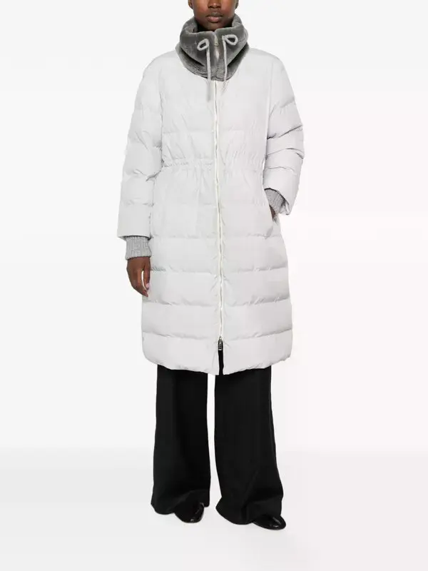 Fabiana Filippi Quilted Shearling-trim Parka