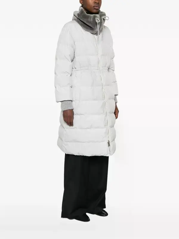 Fabiana Filippi Quilted Shearling-trim Parka