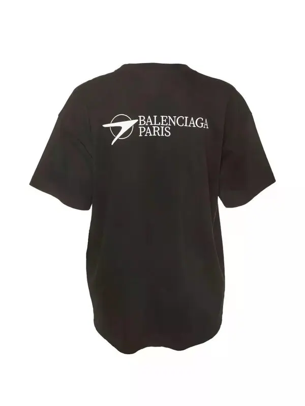Balenciaga Logo-embroidered T-shirt