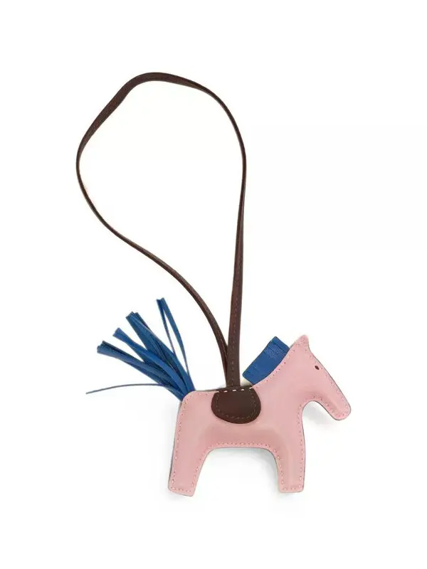 Hermès Pm Grigri Rodeo Bag Charm - Pink