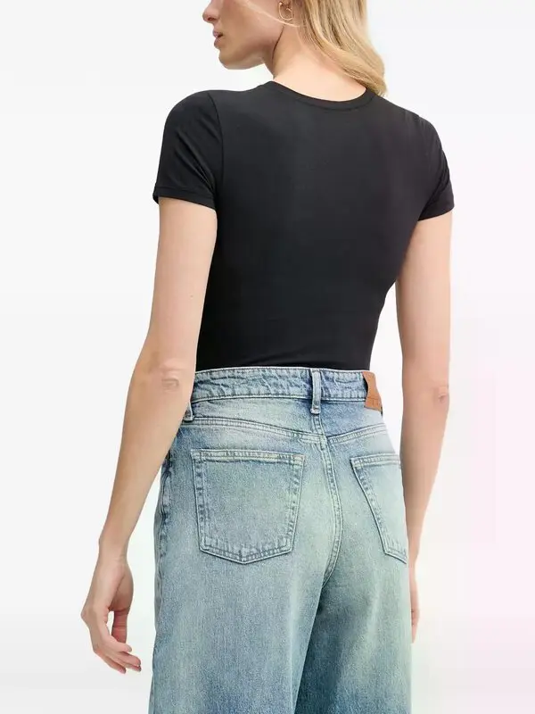 Polo Ralph Lauren Embroidered Crew Neck Bodysuit