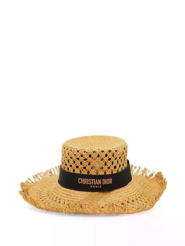 Dior Woven Straw Hat