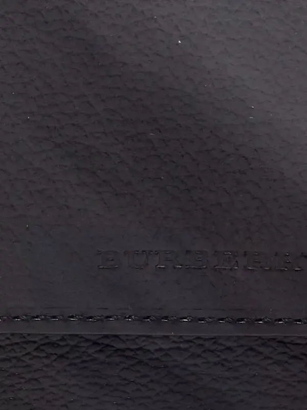 Burberry Logo-debossed Leather Coin Purse