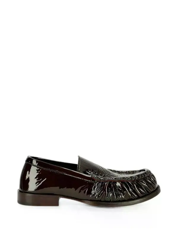 Dries Van Noten Leather Loafers