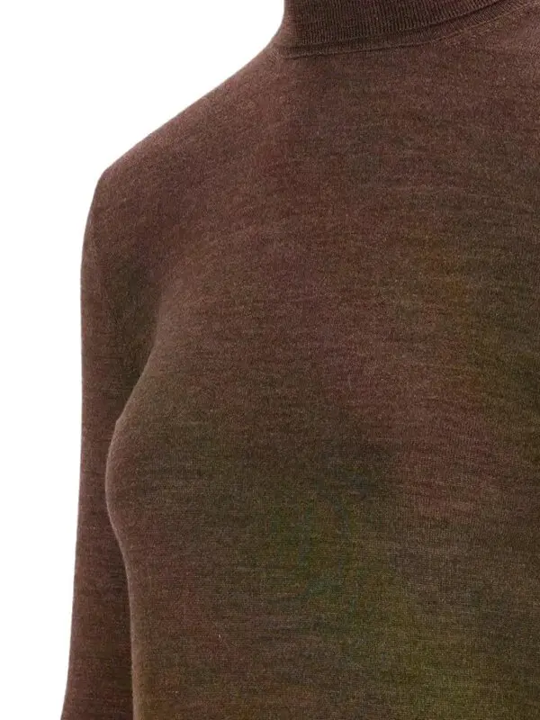 MAISON MARGIELA Wool Silk Underpinnings Turtleneck