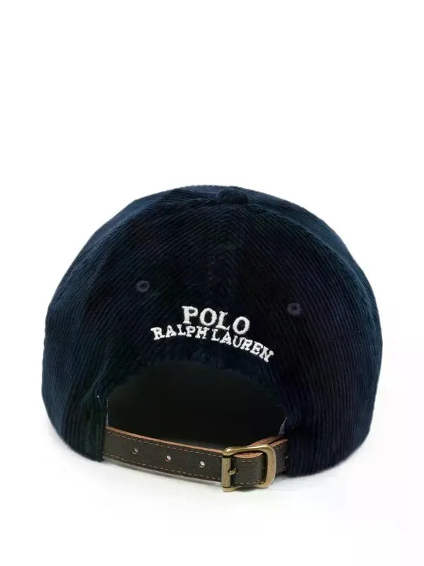Polo Ralph Lauren Logo Embroidered Corduroy Cap