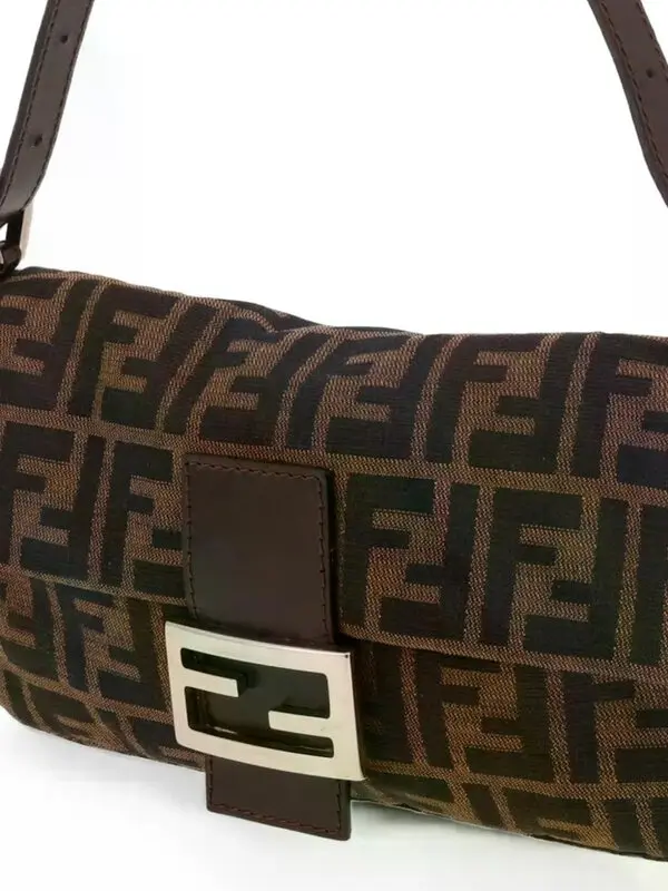 Fendi 1990s Baguette Logo-printed Handbag