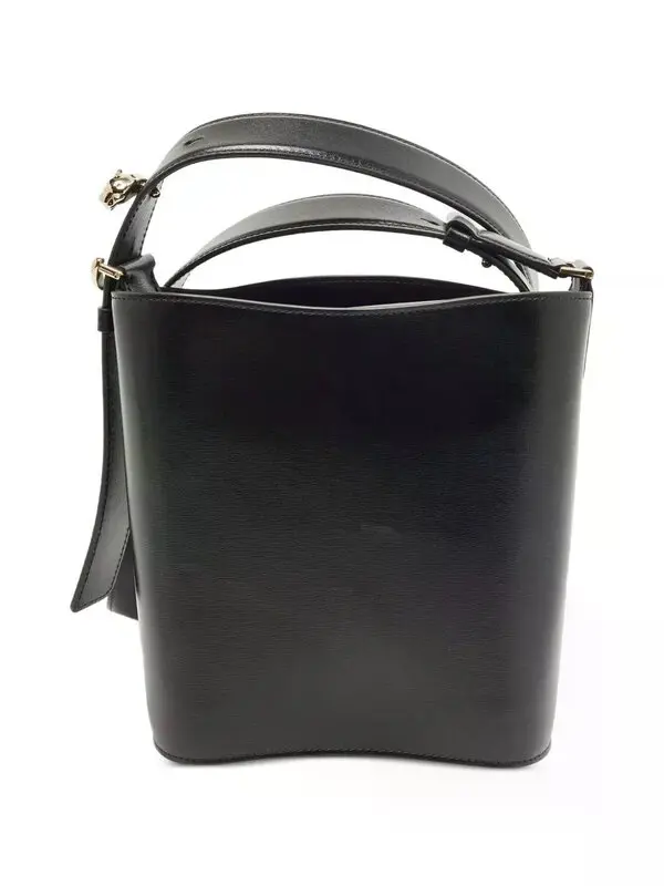 Cartier Panthère C Leather Mini Bucket Bag - Black