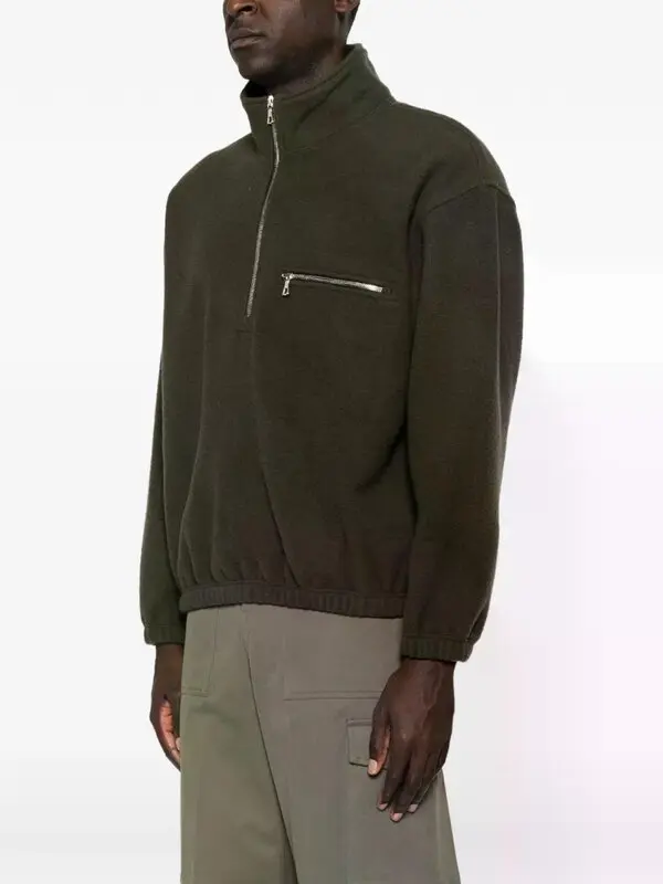 RIER Zip-fastening Fleece Sweatshirt