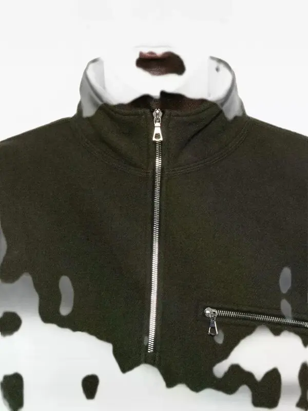 RIER Zip-fastening Fleece Sweatshirt